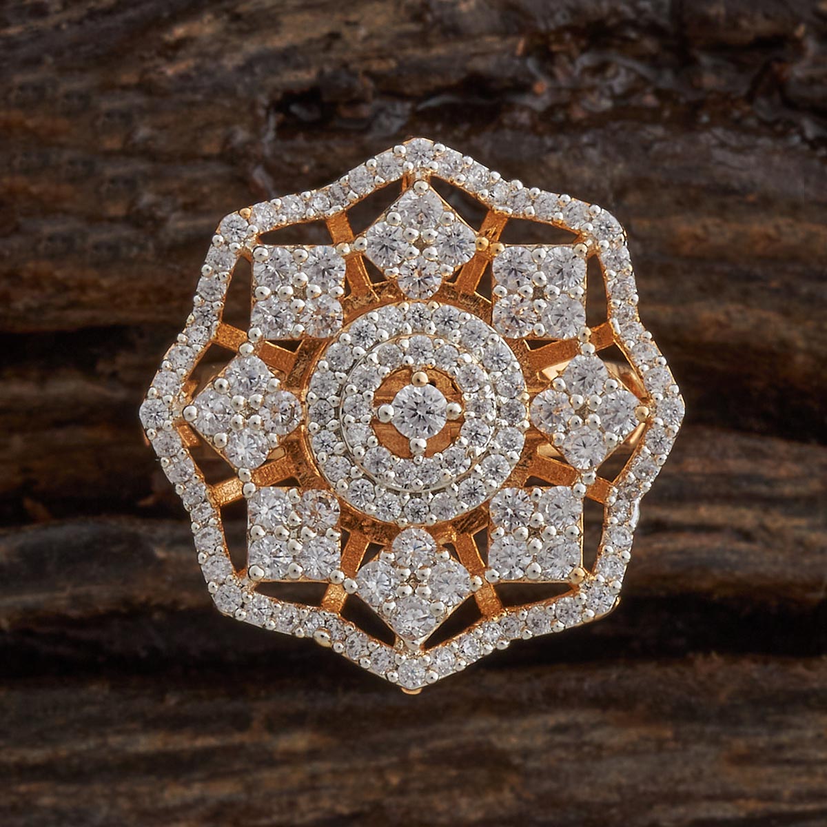 Zircon Finger Ring 182444