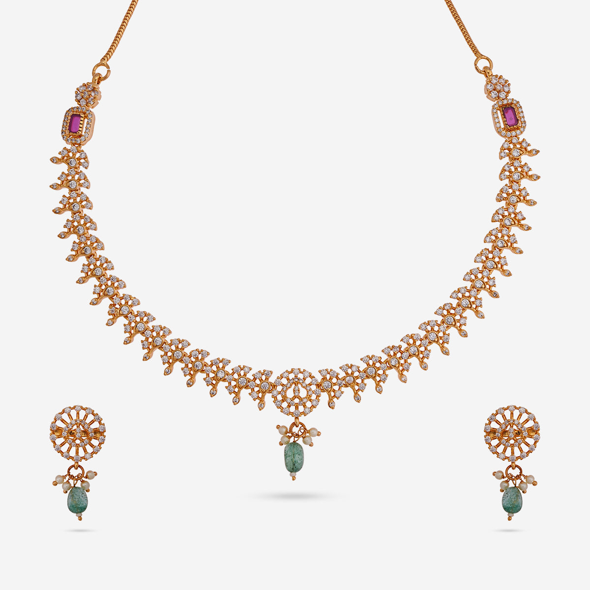 Zircon Necklace 186537